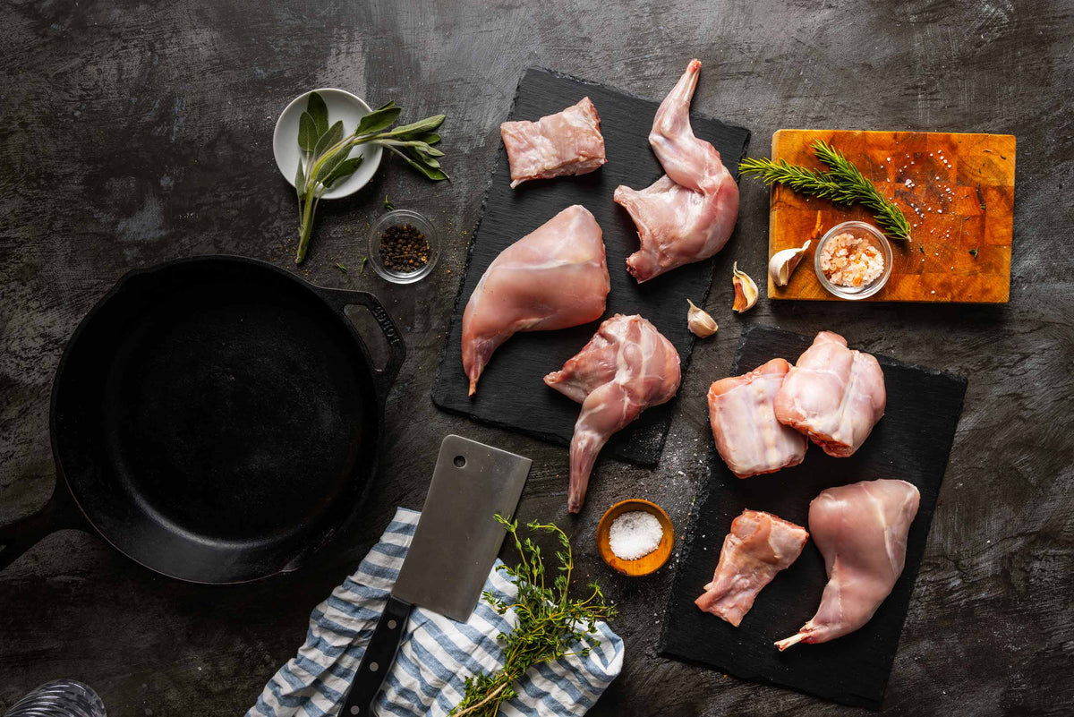 100% Natural Farm-Raised Rabbit Meat | Natural State Rabbit