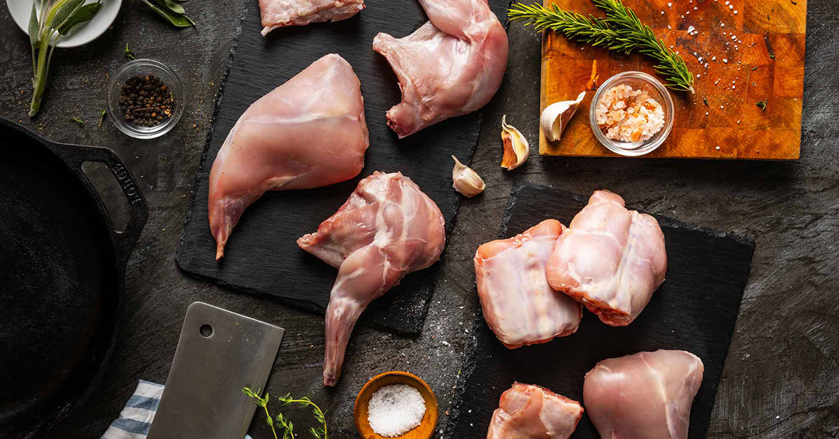 100% Natural Farm-Raised Rabbit Meat | Natural State Rabbit